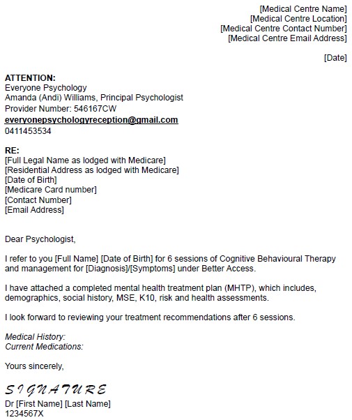 Medicare Rebates and Bulk-Billing – Everyone Psychology